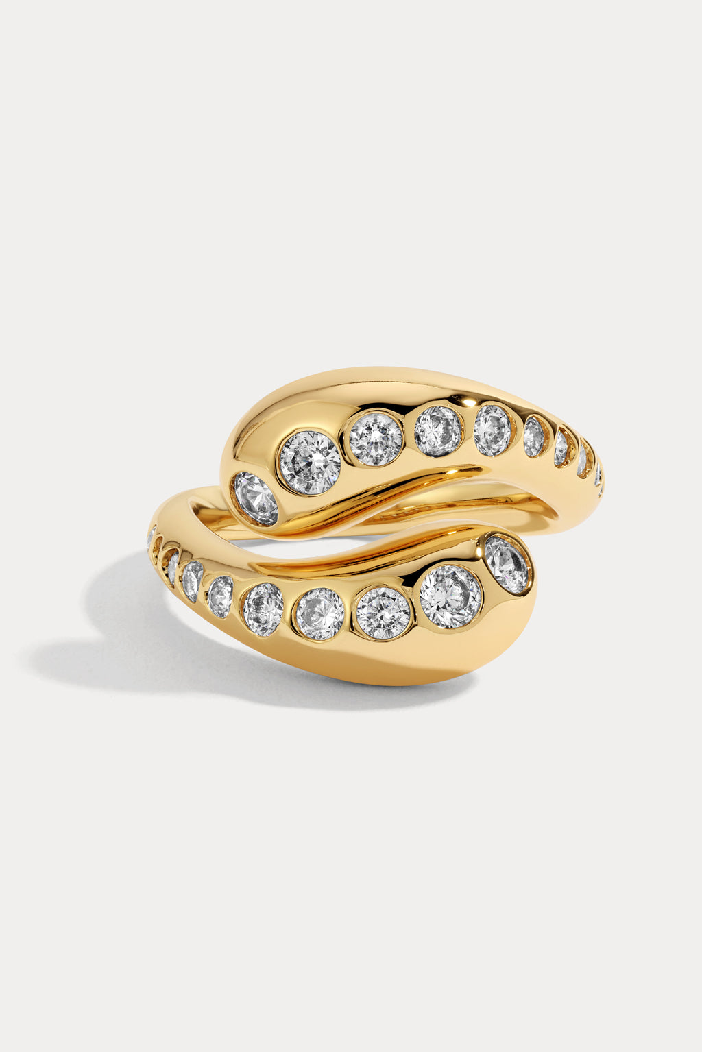 White Cz Adeline Ring – Lili Claspe
